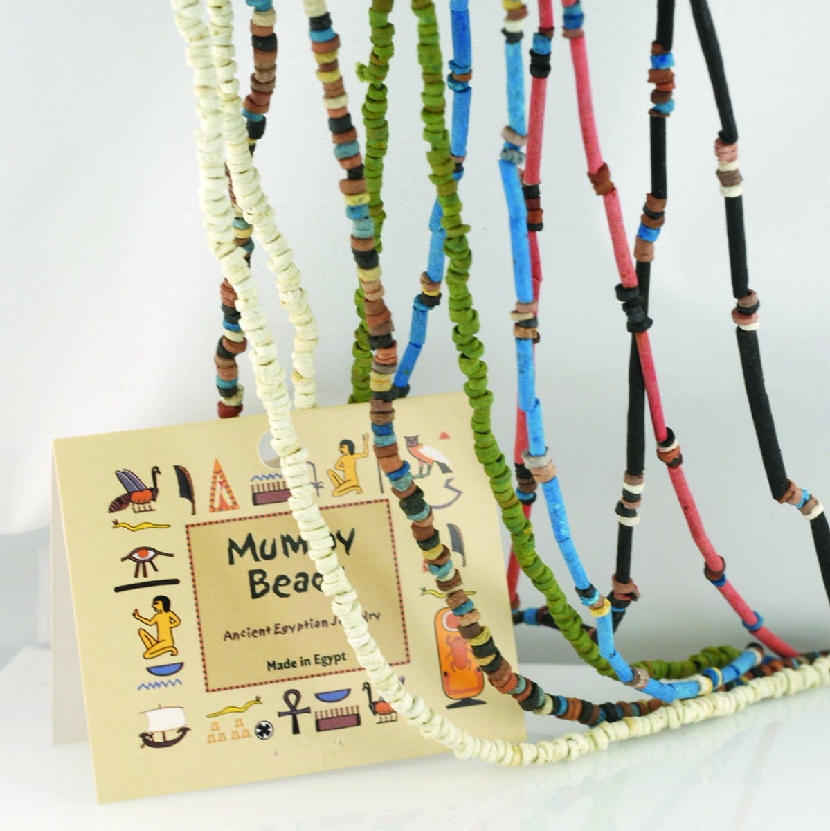 Mummy Bead Strand assorted styles and colors - 24" – Discoveries ...